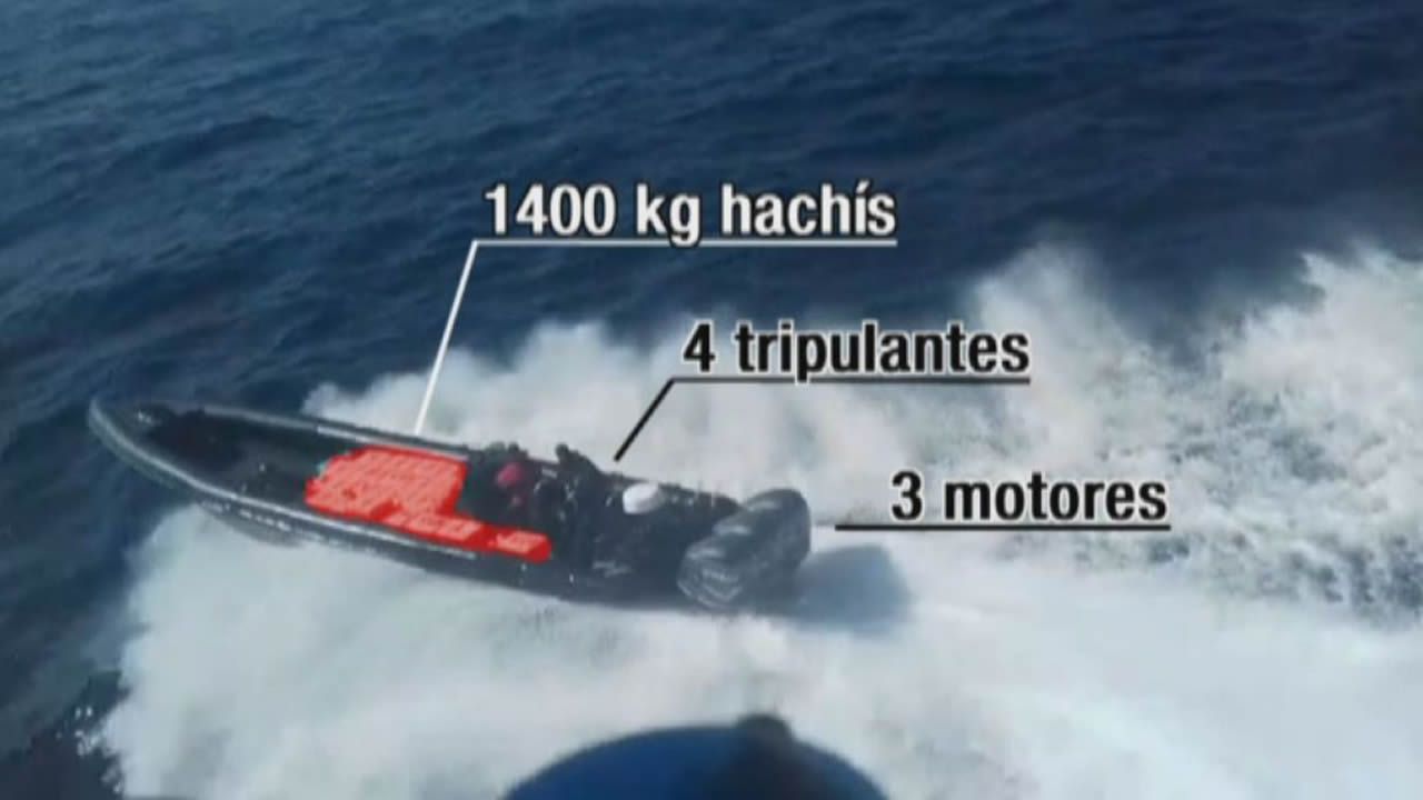 Impresionante persecución de lanchas contra planeadoras