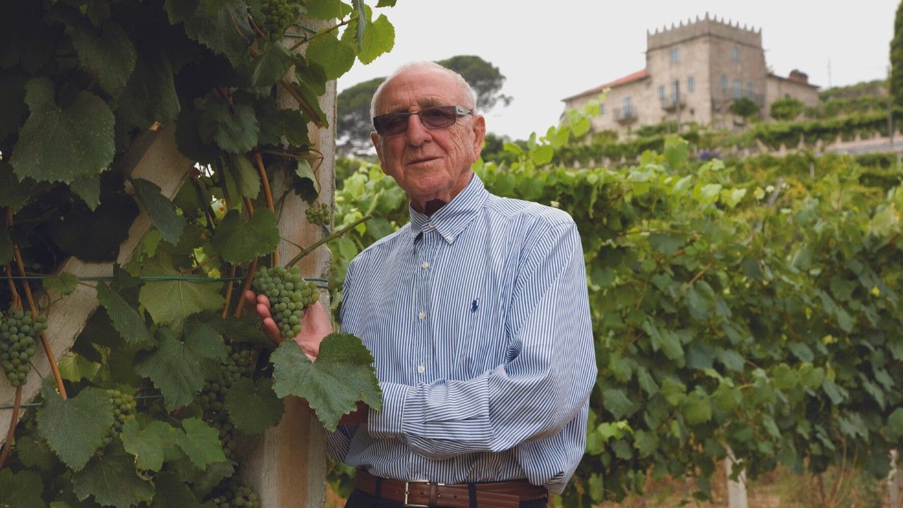Don Mariano Peláez, fundador de Bodegas Marqués de Vizhoja y Caballero ...