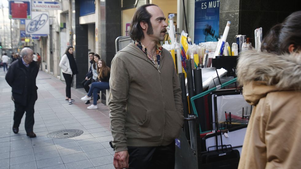 El rodaje de «Toro» en Galicia