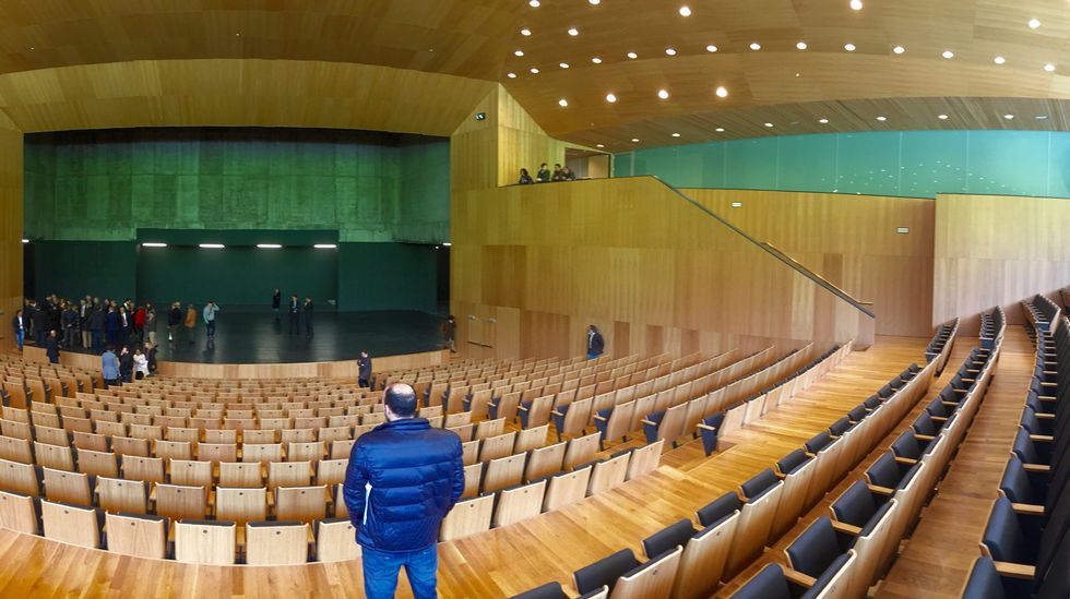 Las fotos del nuevo auditorio por dentro